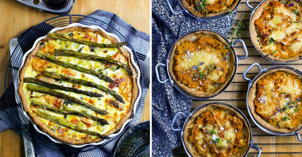 5 nyttiga pajer: Med hallon och blåbär – och matpajer! | MåBra